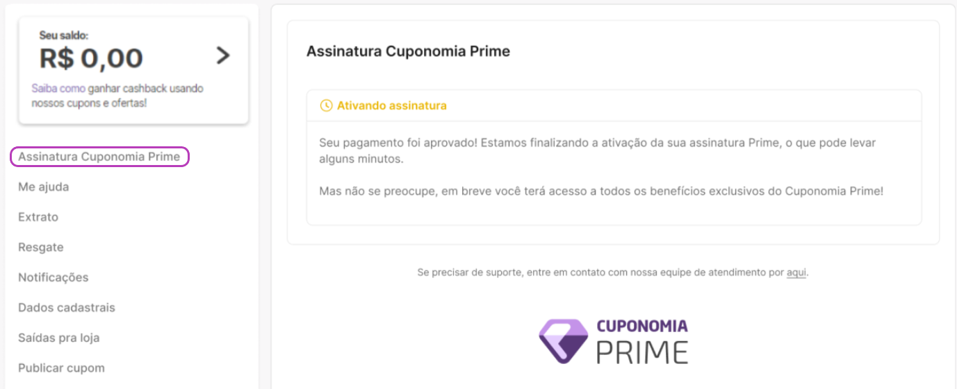 O que é o Cuponomia Prime? 💎 – Cuponomia